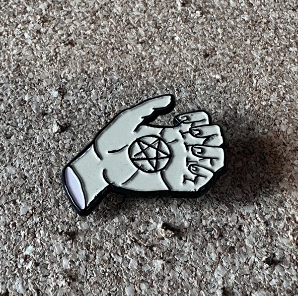 Richard Ramirez hand enamel pin – Graveface